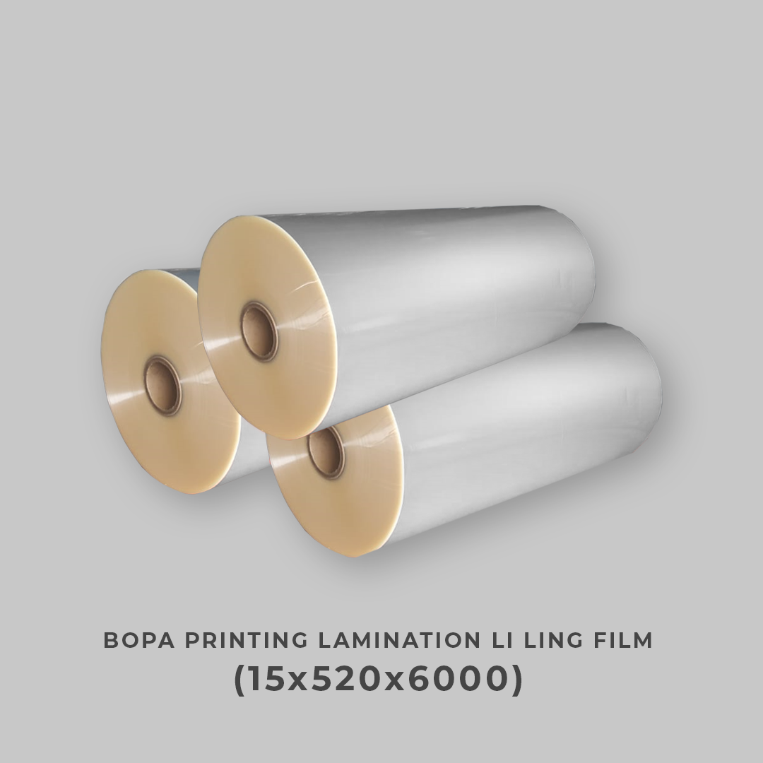 Jual BOPA PRINTING LAMINATION LI LING FILM (15x520x6000) - BOPA ...